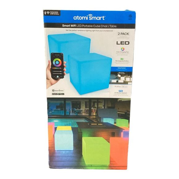 Atomi Smart | Design | Atomi Smart Portable Ip65 Indooroutdoor Cube ...